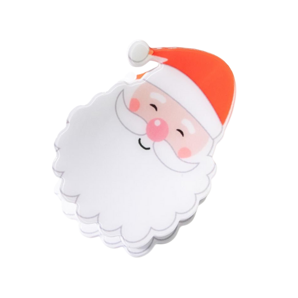 Holly Jolly Santa Claw Clip | EB and Co. | Boutique: Brookside/Plaza